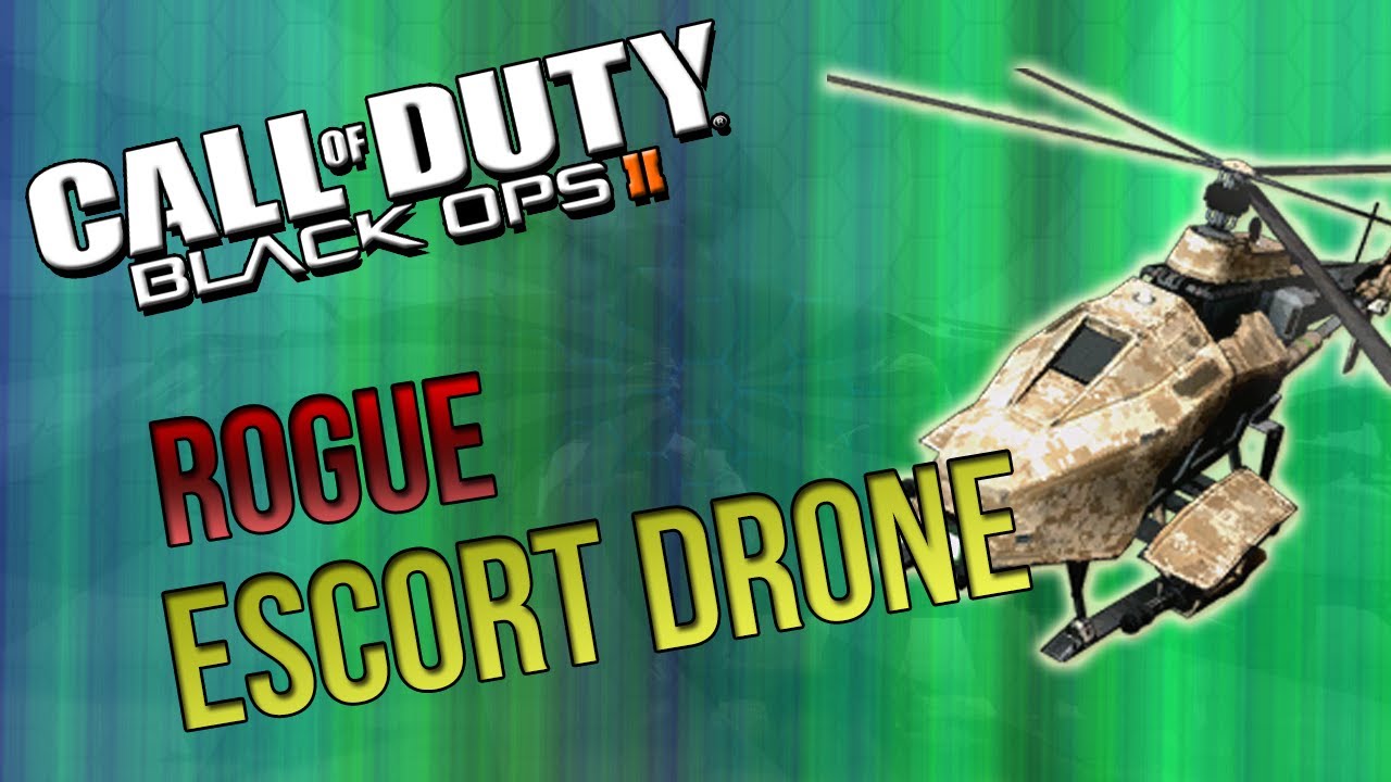 WTF Escort Drone? (Black Ops 2 Glitch) - YouTube