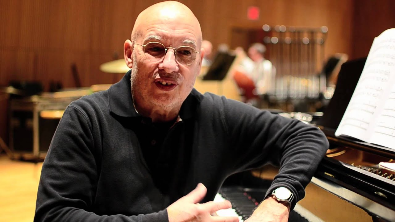 Dennis Russell Davies in rehearsal (Philip Glass Symphony No. 9 - US ...