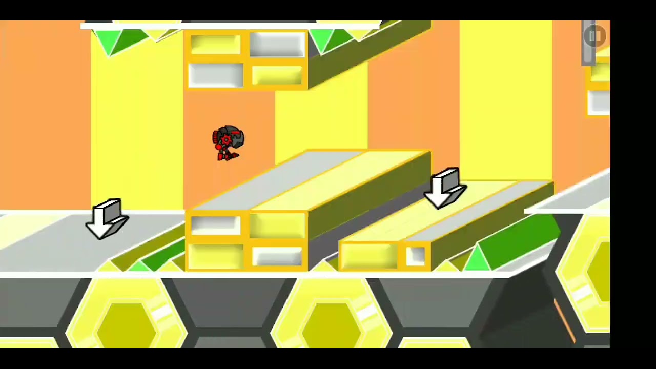 geometry dash 3D world - YouTube