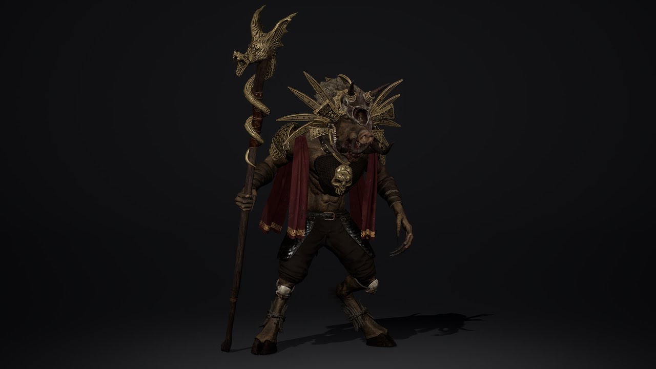 Thunder Mage Full Unreal Scene Preview - YouTube