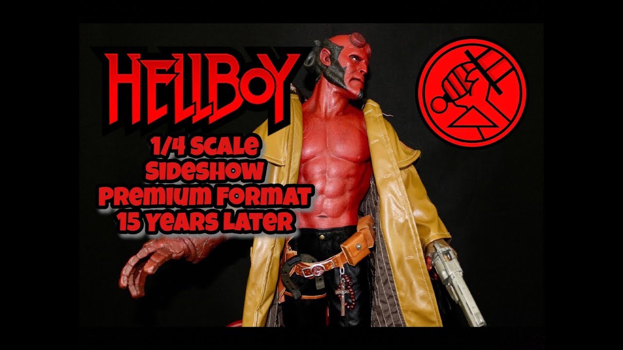 HELLBOY Sideshow 1/4 Scale Premium Format Statue ~ Flashback Review ...