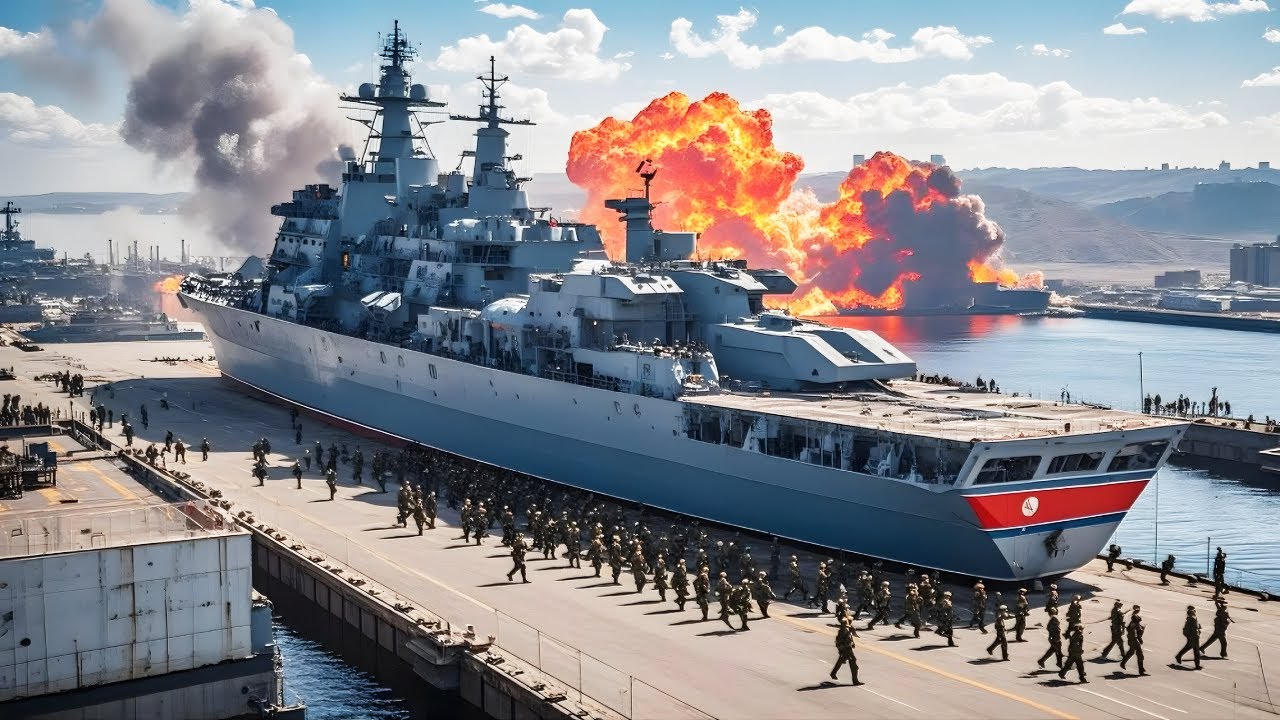 3 MINUTES AGO! US Forces Ambush North Korean Warship Just Arrived at ...