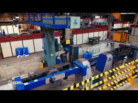 İş Makinası Şasi Robotik Kaynaklı İmalat #RamRobotics