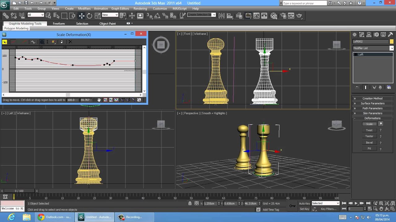 3D max objetos Loft - YouTube