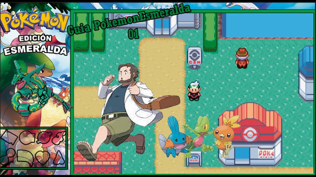 Guía De Pokémon Esmeralda - Consiguiendo El Inicial Primeras Capturas y ...