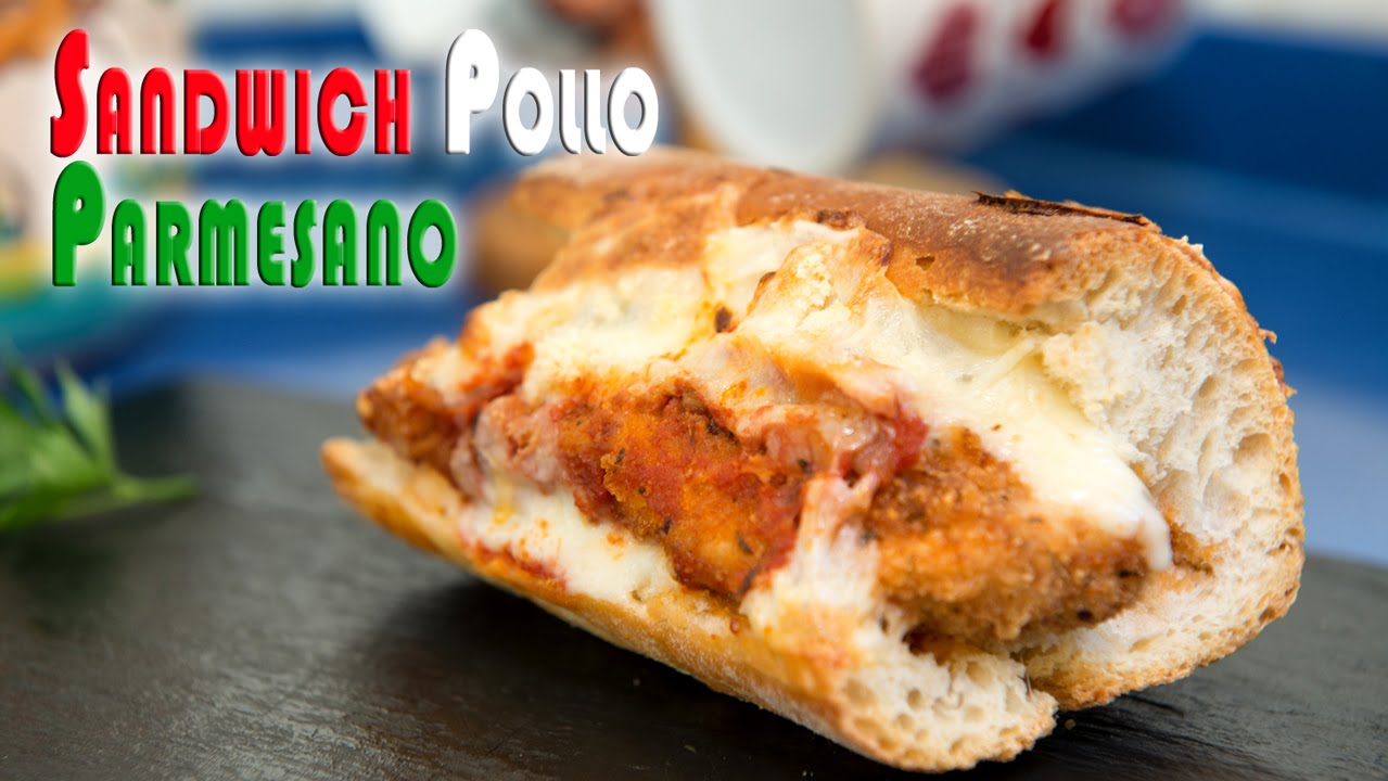Pollo Parmesano al Horno y en Sandwich - YouTube