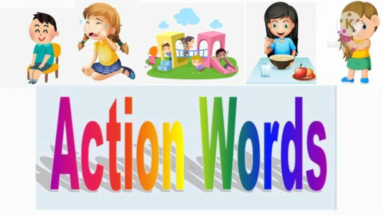 Action Words/ Action Verbs/20 Action Verbs for Kids in English/Kids ...