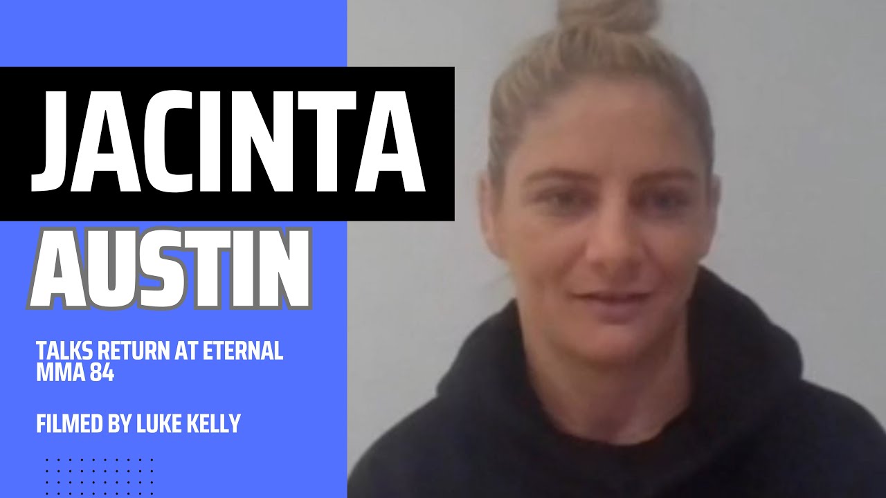 JACINTA AUSTIN TALKS AMENA HADAYA FIGHT AT ETERNAL MMA 84 - YouTube