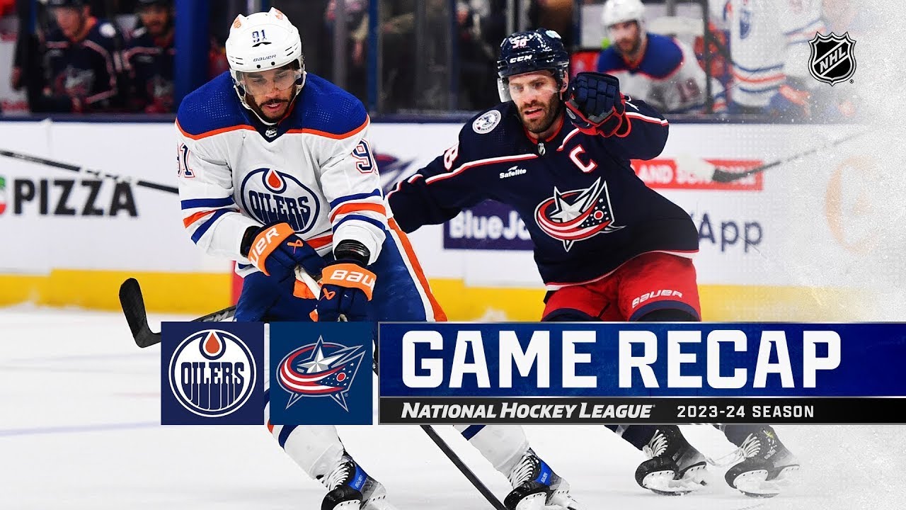 Edmonton Oilers vs Columbus Blue Jackets | March 07, 2024 | Game ...