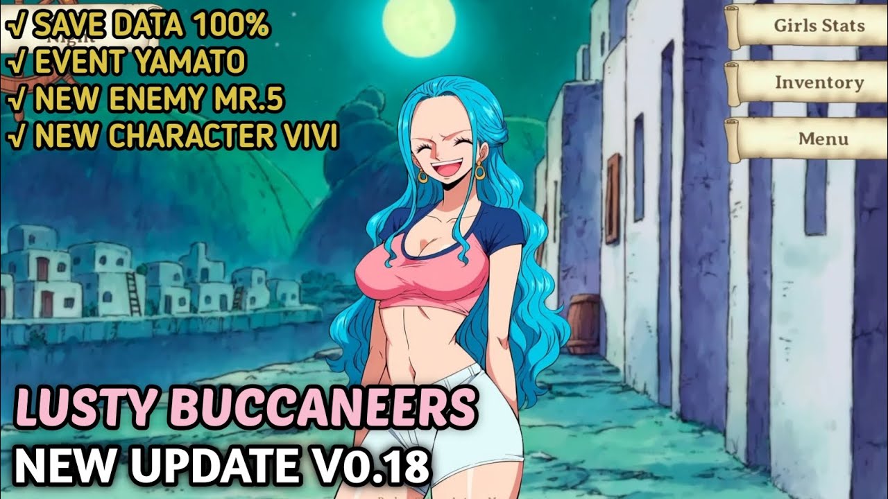 NEW UPDATE LUSTY BUCCANEERS [v0.18] + SAVE DATA 100%!!! - YouTube