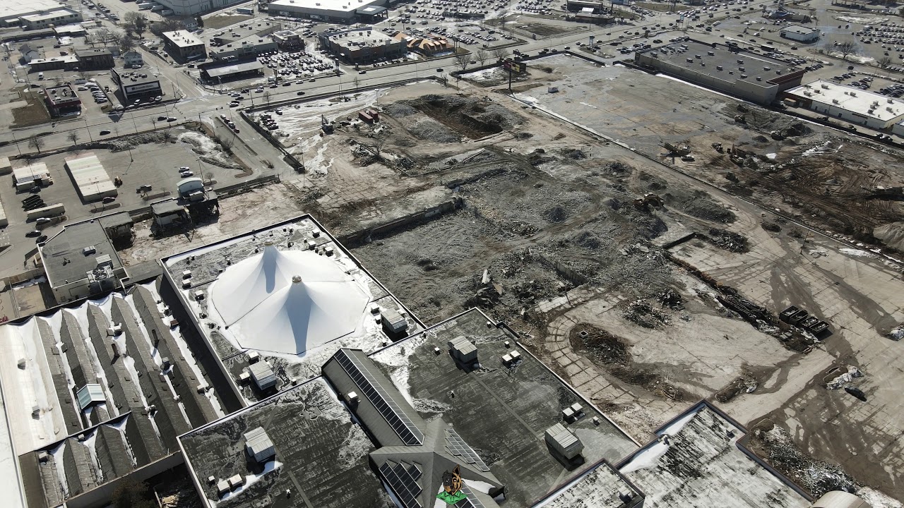 Crossroads Mall Demolition - Lockwood Development | 50% Complete ...