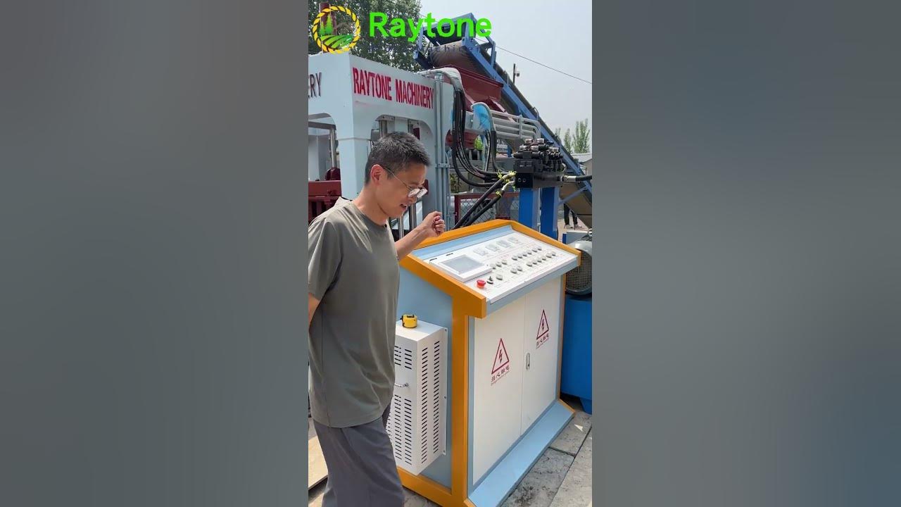 QT4-18 automatic block machine detail introduction, block machine for Namibia - YouTube