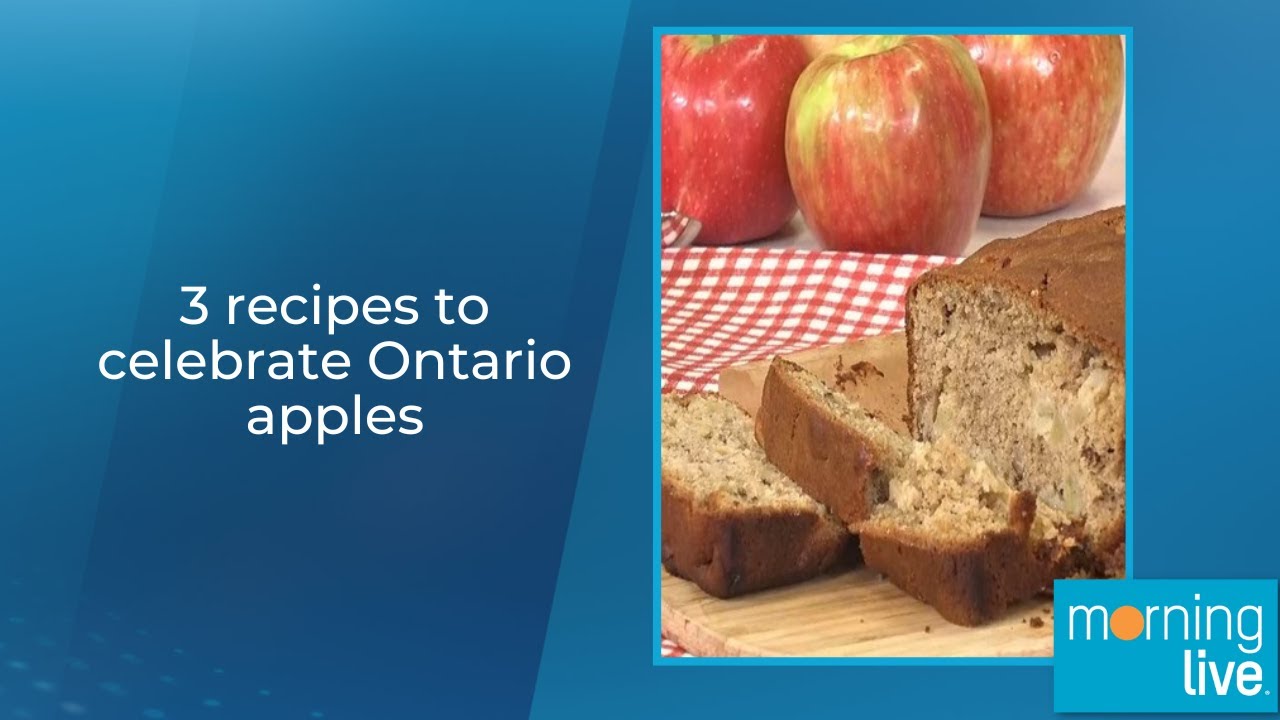 3 recipes to celebrate Ontario apples - YouTube