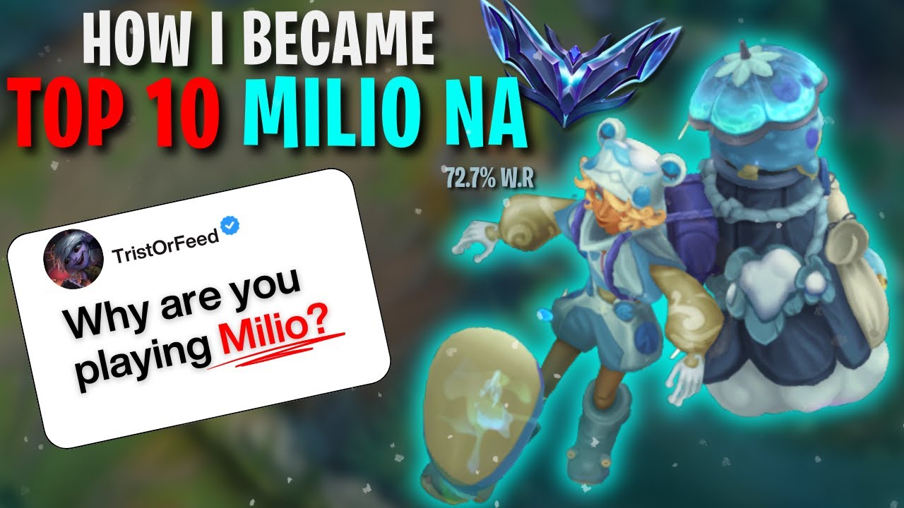 Top 10 Milio NA | Diamond 1 Support Gameplay – 0/1/28 KDA - YouTube