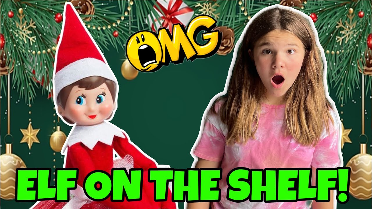 Elf On The Shelf Throwback For 1 Hour! Huge Present From Elf, Elf In ...