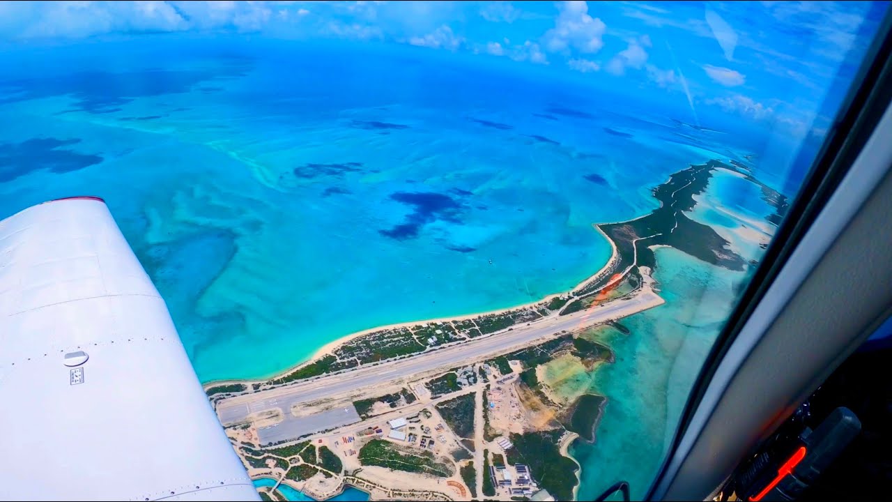 Flying to Staniel Cay Exumas Bahamas - YouTube