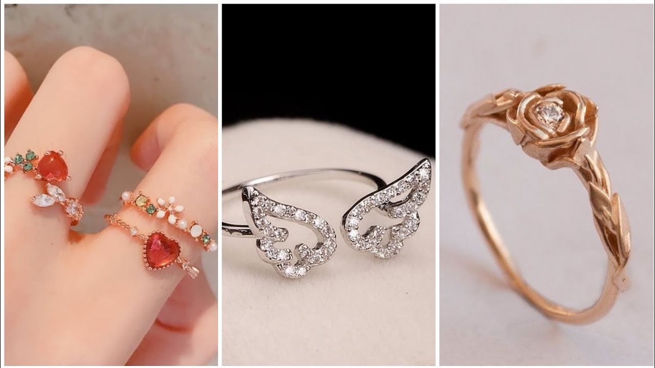 Top Beautiful And Stylish Artificial Ring Design Collection 2020 - YouTube