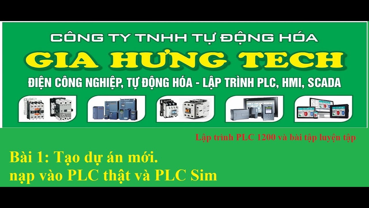 |PLC 1200 online | Bài 1: Phần 1 - Tìm hiểu phần cứng PLC 1200 - YouTube
