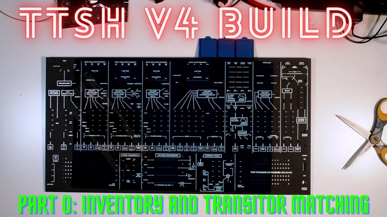 TTSH v4 Build - Part 0: Inventory and Transistor Matching - YouTube