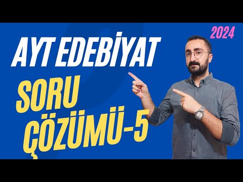 2024 AYT Edebiyat Soru Çözümü -5 Halk Edebiyatı Soru Çözümü Mini Deneme Serisi-5 #soruçözümü