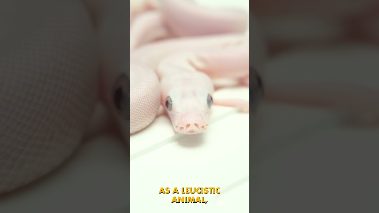 Leucistic Reptiles
