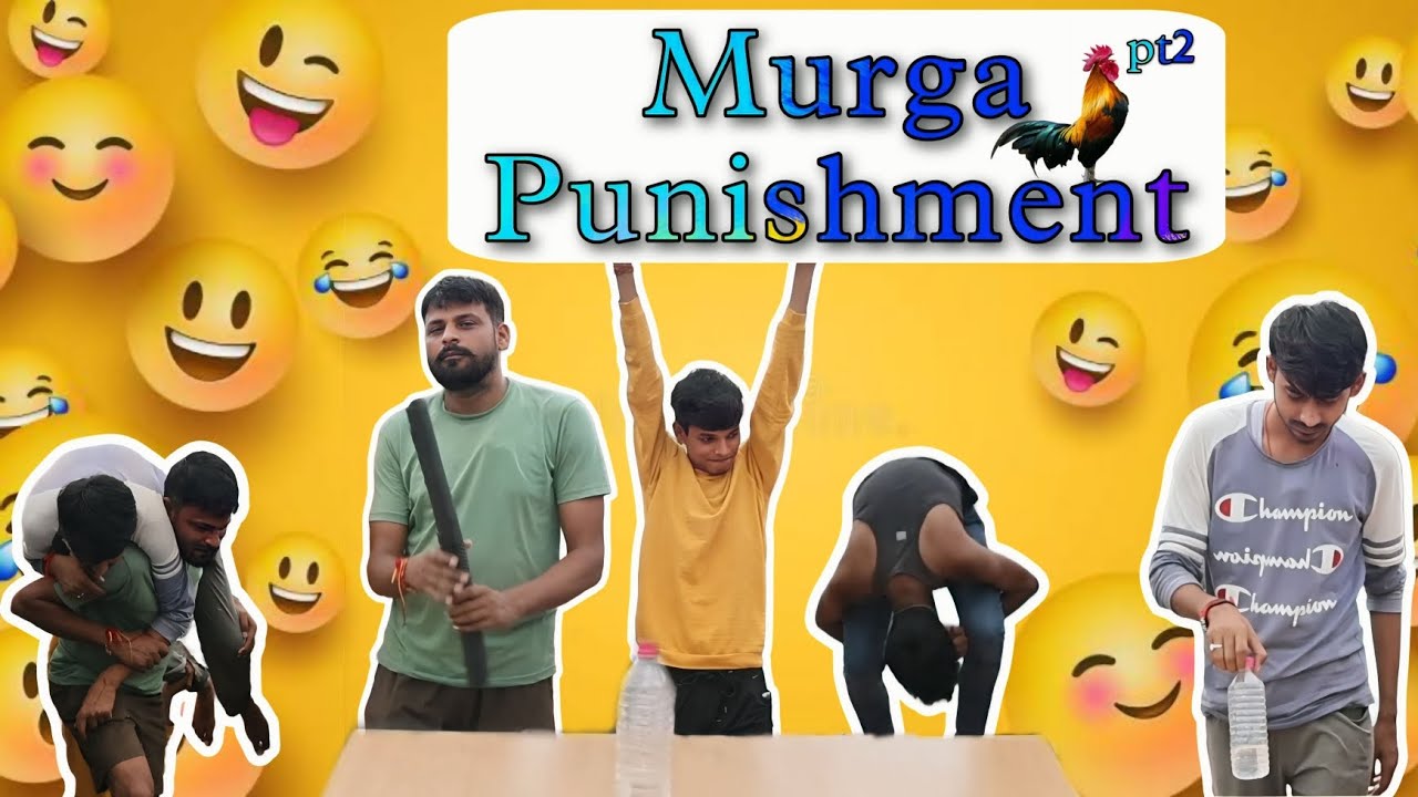 Murga Punishment || pt.2 || murag walk|| Flip The Bottle Game || AMolu ...