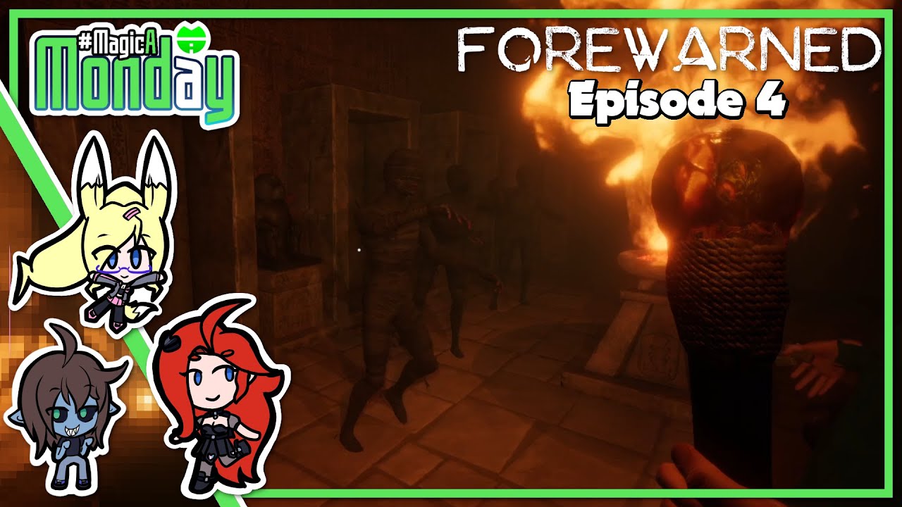 #MagicAMonday: Taking Grandma mummy hunting in Forewarned w/ Ava - YouTube