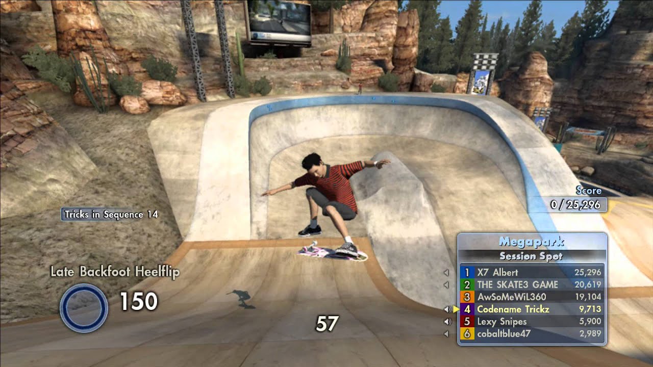 playing skate 3 with X7 Albert - YouTube