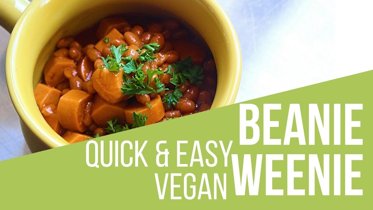 Quick and Easy Vegan Beanie Weenies - Lean Green DAD - YouTube
