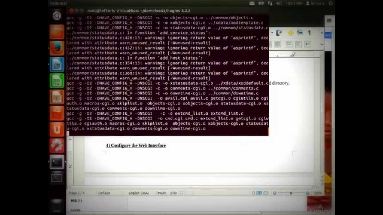 Install Nagios 3 2 3 with plugins 1 4 16 on Ubuntu 12 04 - YouTube