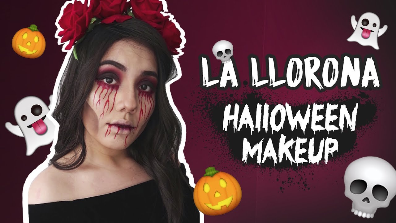 HALLOWEEN MAKEUP | LA LLORONA MAQUILLAJE Y PEINADO - LINANGE ITALY ...