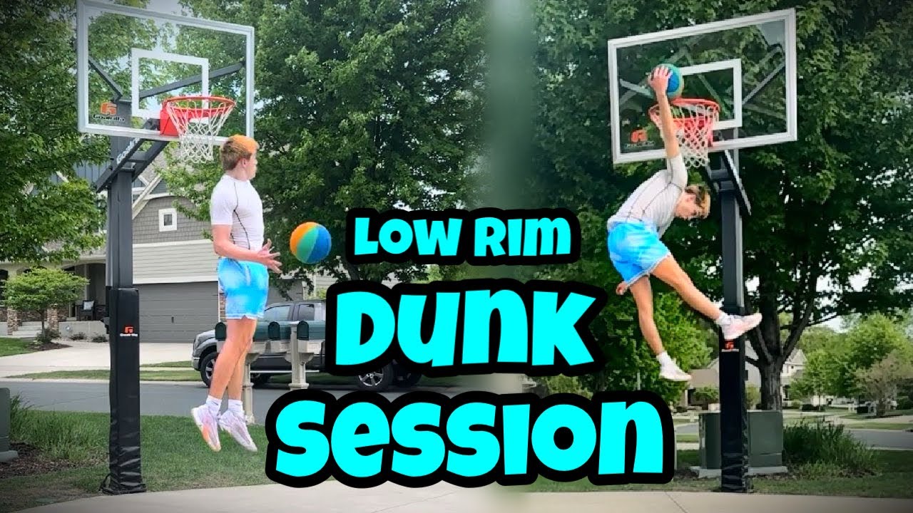 I Hit 3 INSANE New Dunks!! Dunk Session, Leg Day, and Q&A! - YouTube