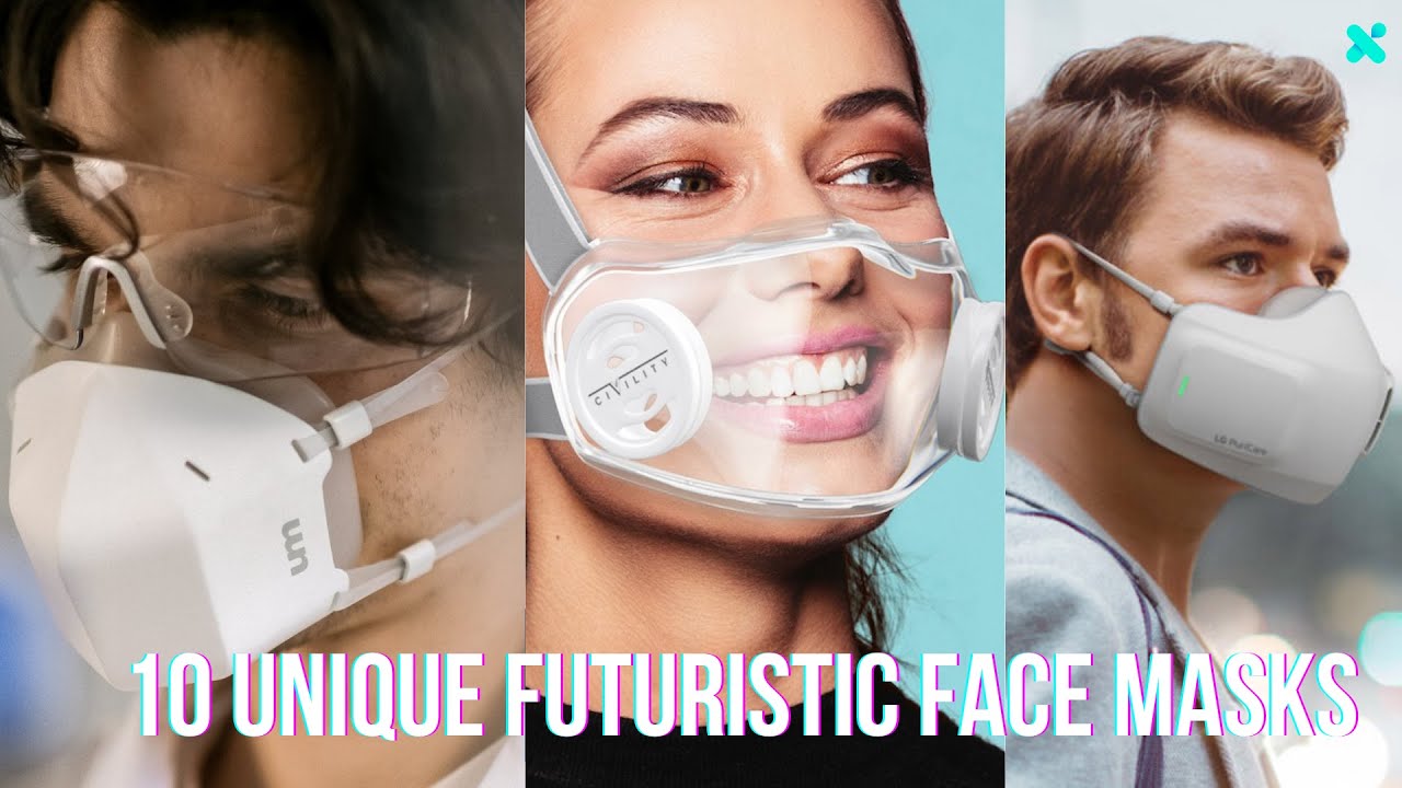 10 Unique Futuristic Face Masks in 2021 - YouTube