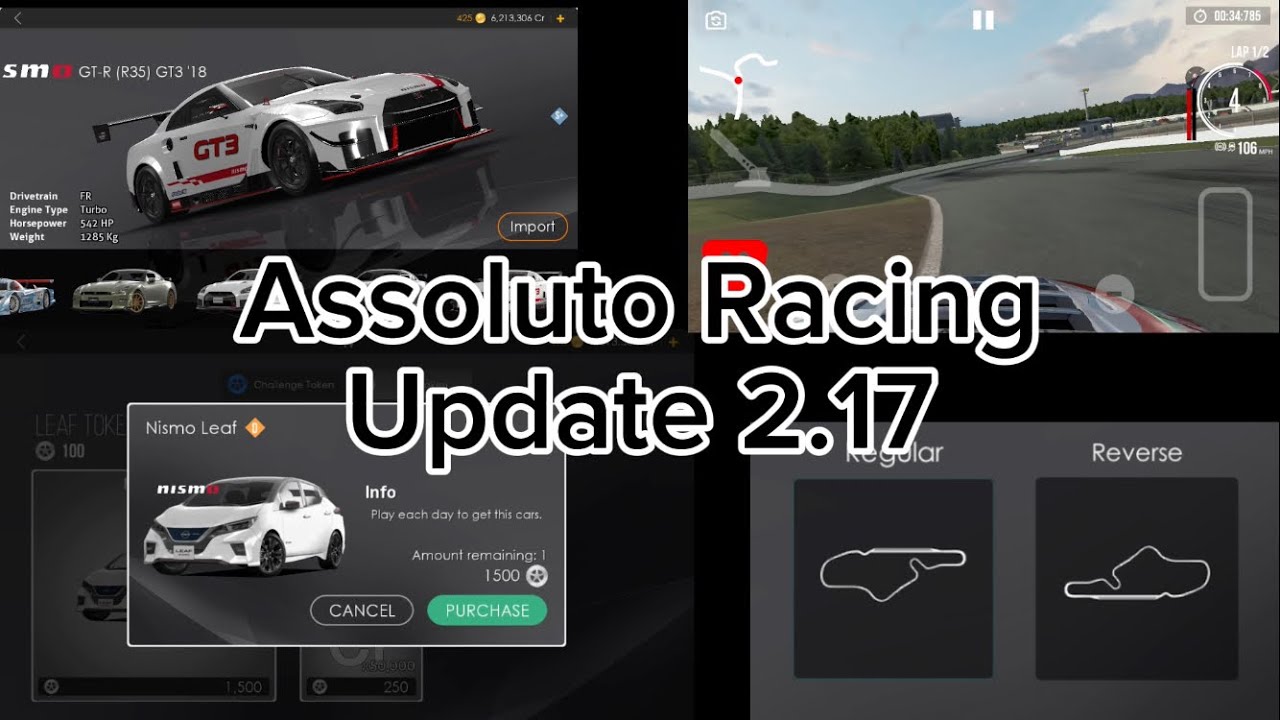Assoluto Racing Update 2.17 Overview - YouTube