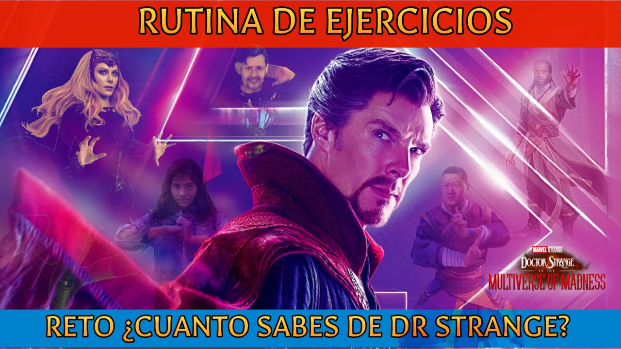 DOCTOR STRANGE RUTINA DE EJERCICIOS PARA FORTALECER TU CUERPO| RETO ...