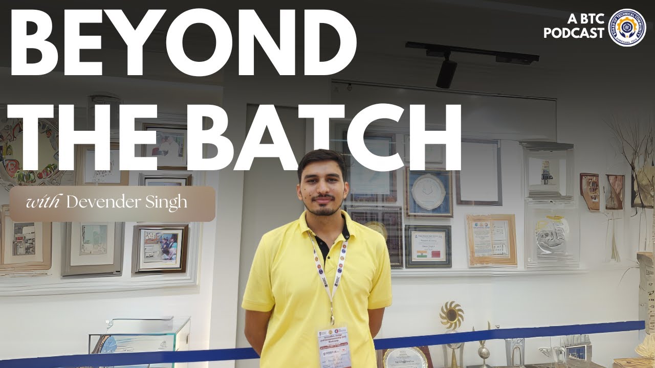 BTC Podcast | Episode 2 of Beyond the Batch ft. Devendra Singh - YouTube