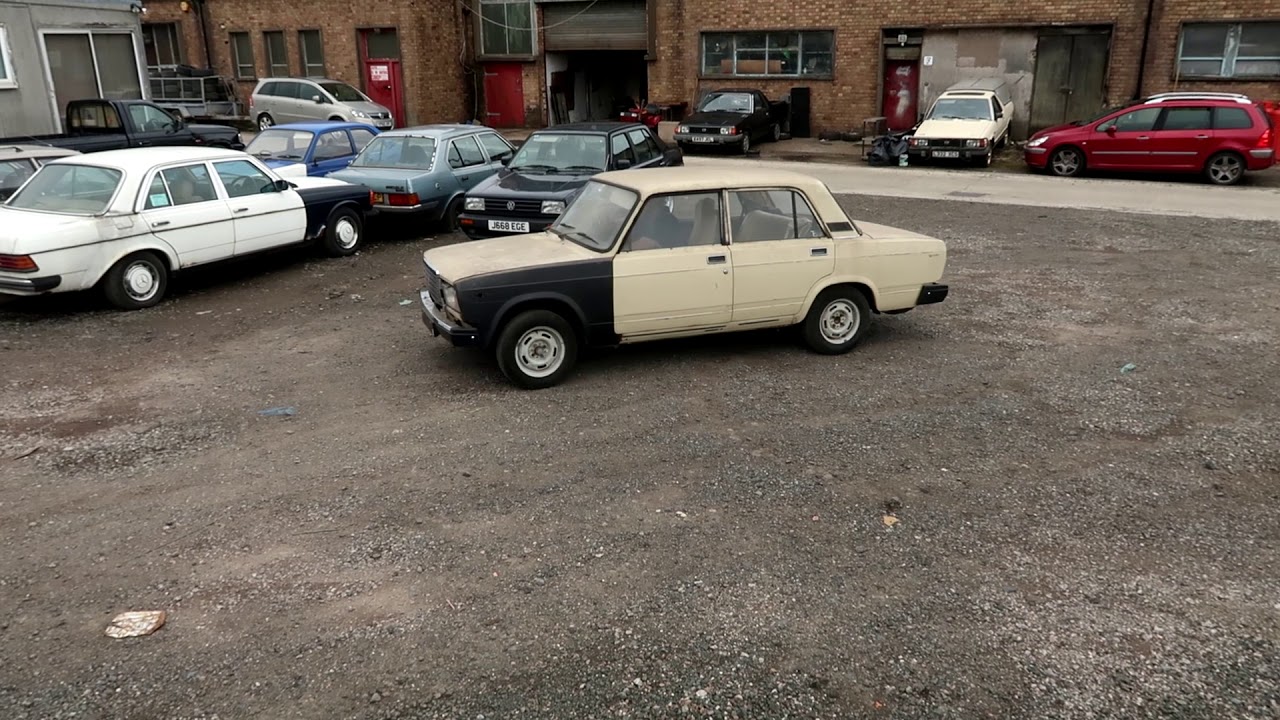 Lada Riva 1600 slx Driving - YouTube