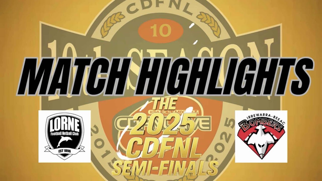 CDFNL Live 25 - Semi Final Lorne vs. Irrewarra Beeac - YouTube