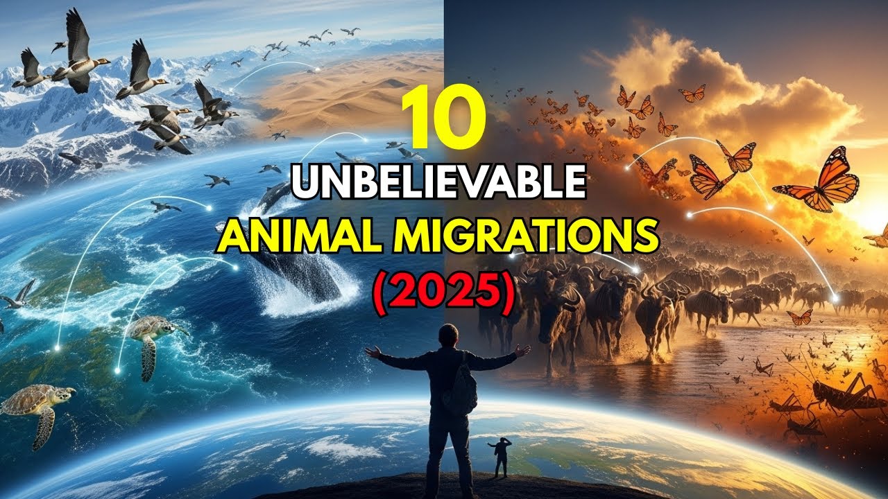 10 Unbelievable Animal Migrations Happening in 2025 (Mind-Blowing ...