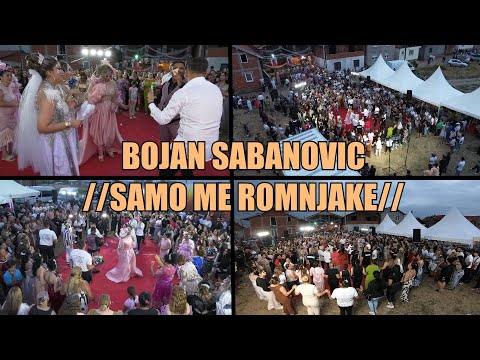 BOJAN SABANOVIC & ORK ELVIS AJDINOVIC DEMKO KING //SAMO ME ROMNJAKE//studio roma ivica 4k