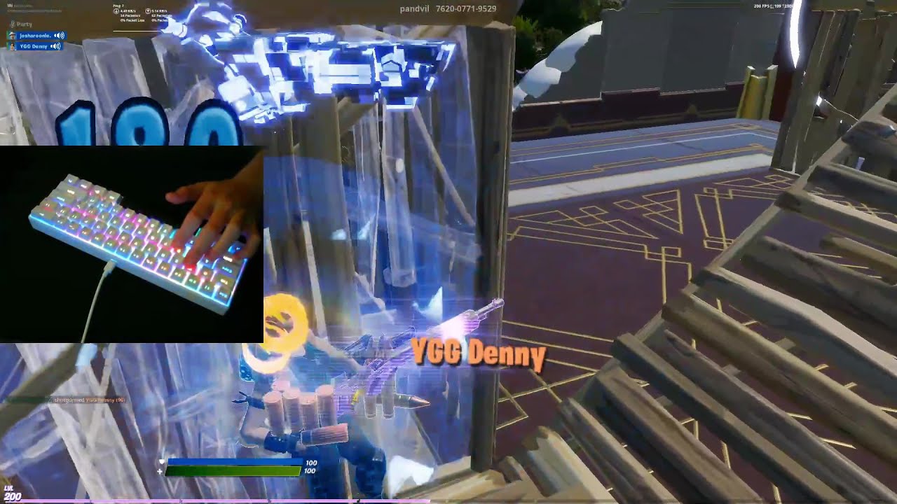 Keyboard and Mouse Handcam Fortnite - Fortnite Handcam Montage 4 - YouTube