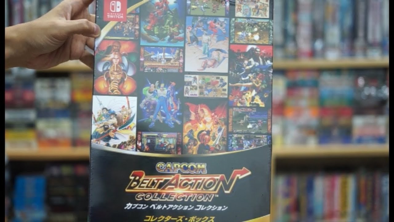 Unboxing Capcom Belt Action Collection COMPLETE BOX - YouTube