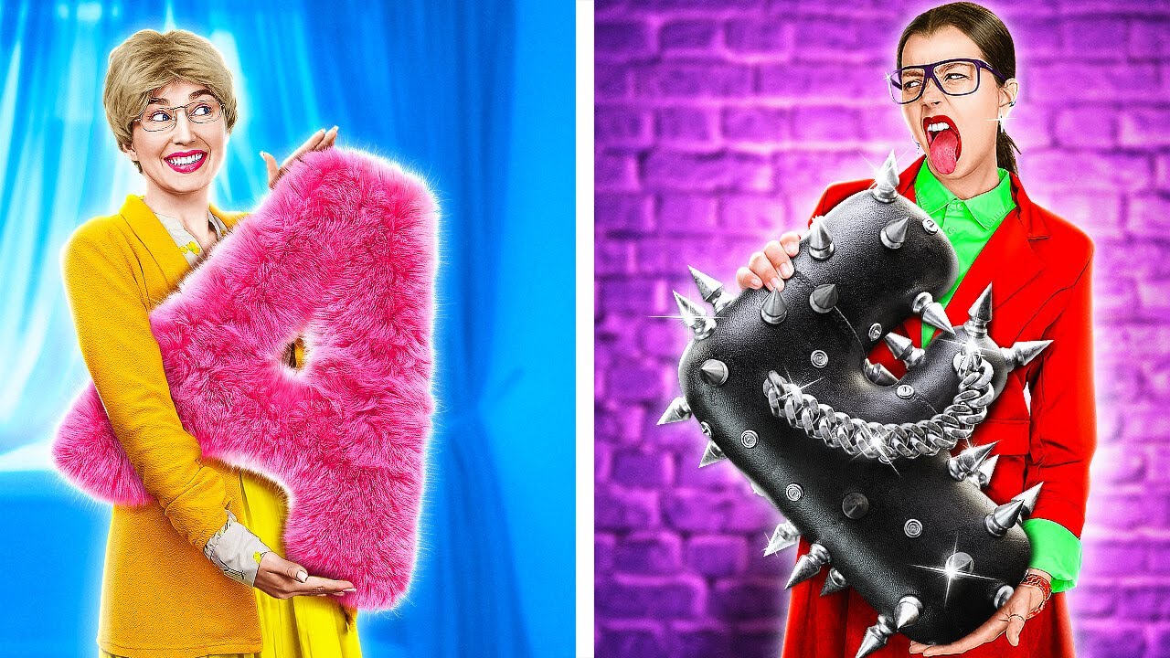 Good Teacher Vs Bad Teacher || Genius School Hacks and Funny Relatable ...