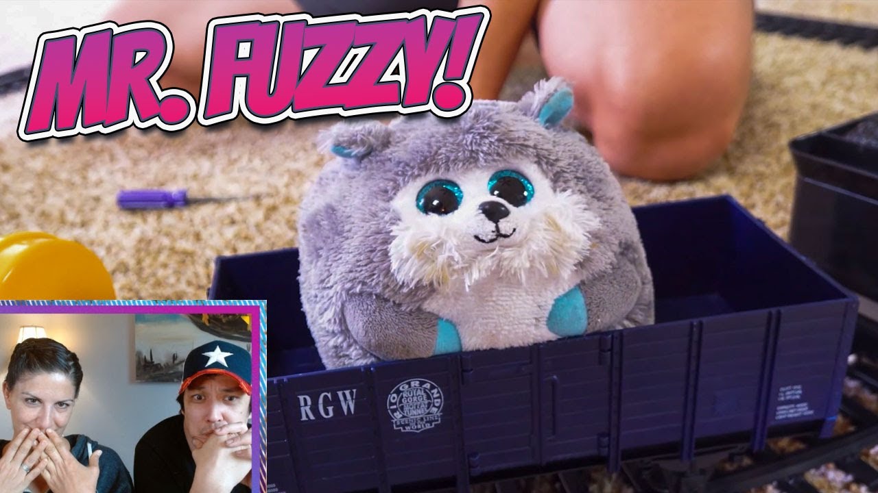 REACT: MR. FUZZY RIDES OUR BIGGEST STEAM TRAIN, AND KIKI!!! - YouTube