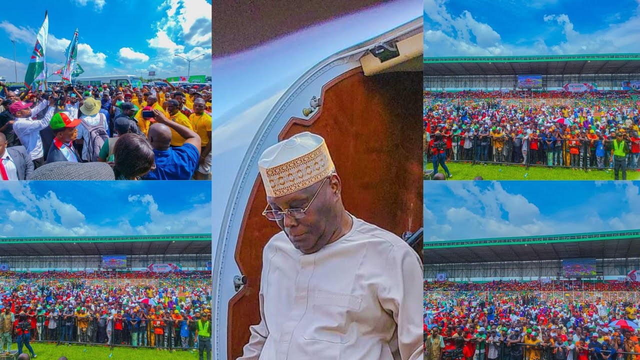 Heavy Massive Crowd As Atiku Abubakar Flag-off PDP Presidential ...