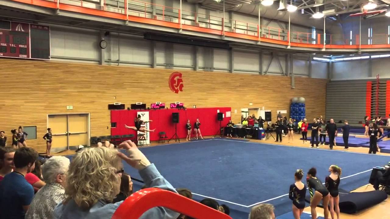 Haley Roy - 2015 WA State Championships - Floor - YouTube