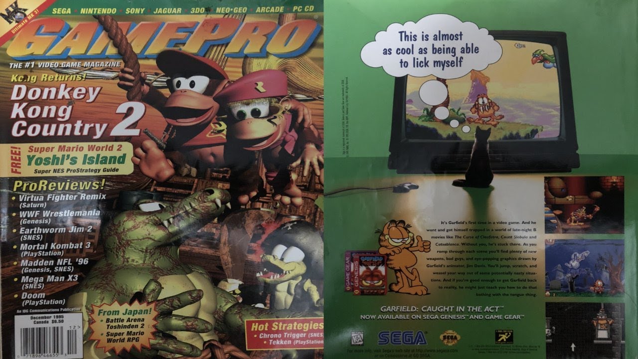 Gamepro December 1995 - YouTube