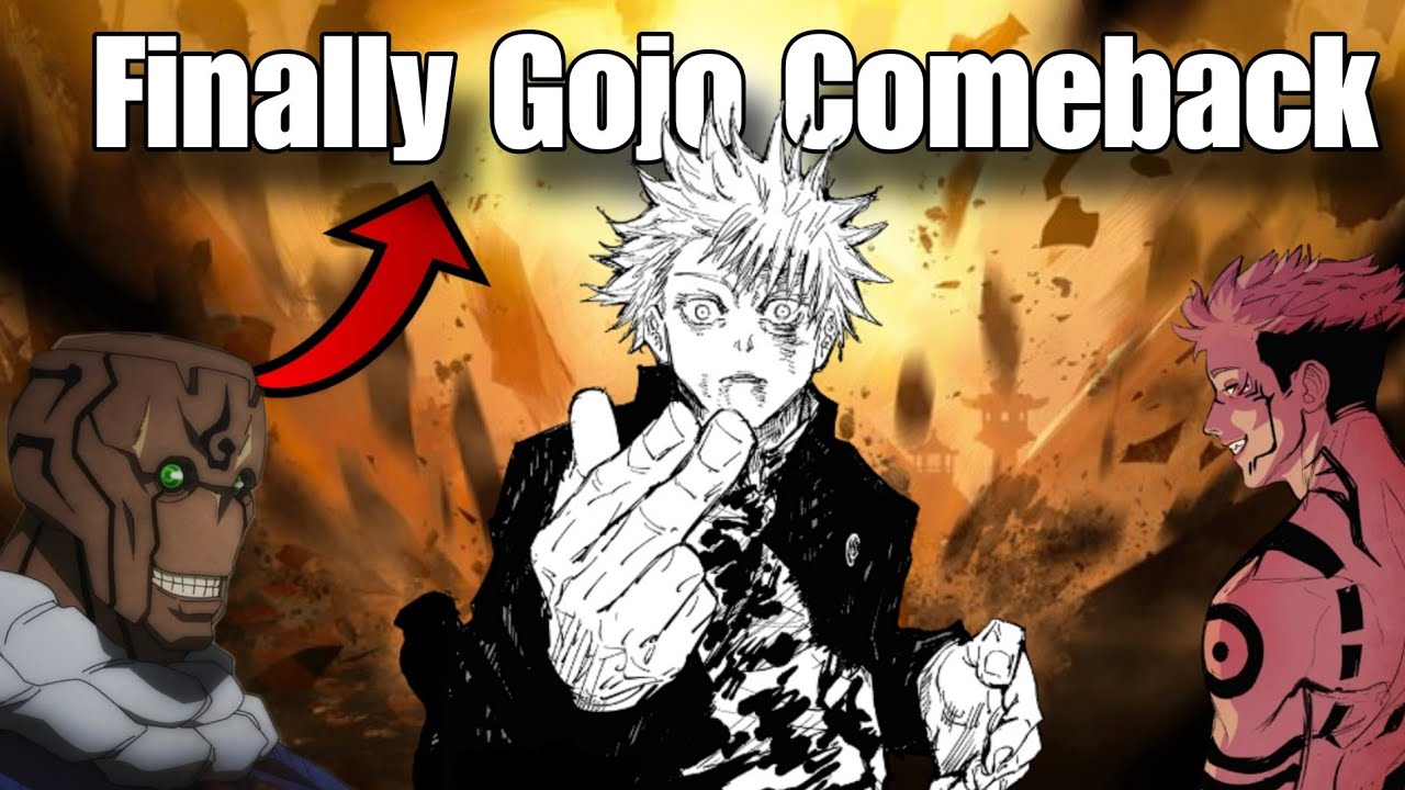 Gojo Finnally Comeback in New Form | 5ways of comeback - YouTube