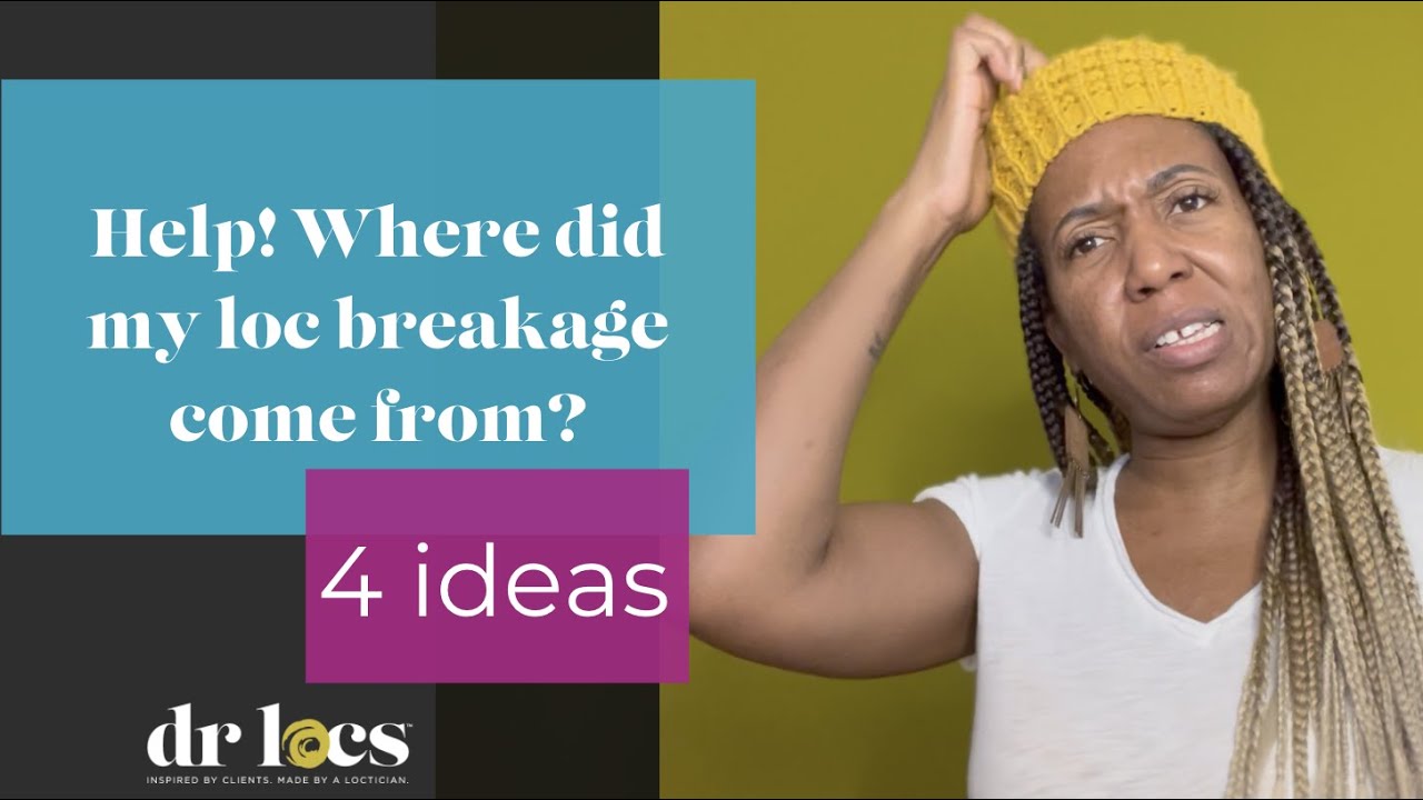 Help! Where did my loc breakage (bad edges) come from? - YouTube