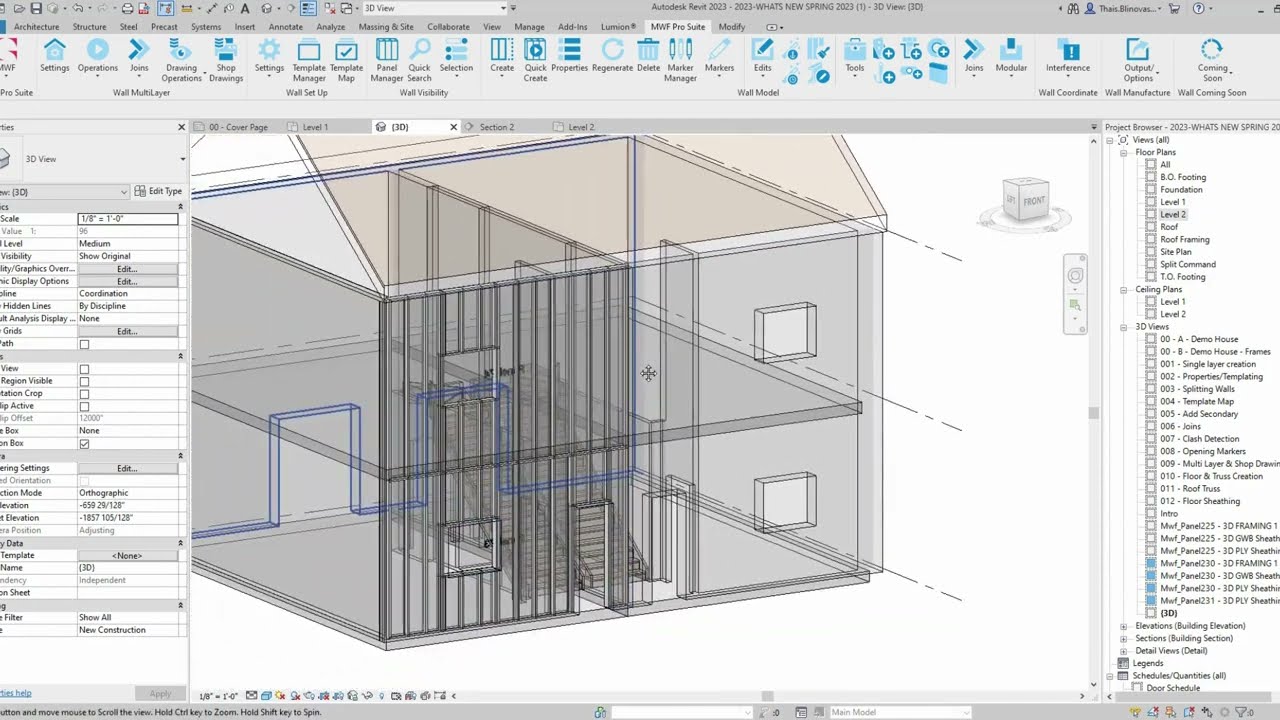 What's New in MWF Version 2.40, Build 8560 | Cold Formed Steel Framing ...